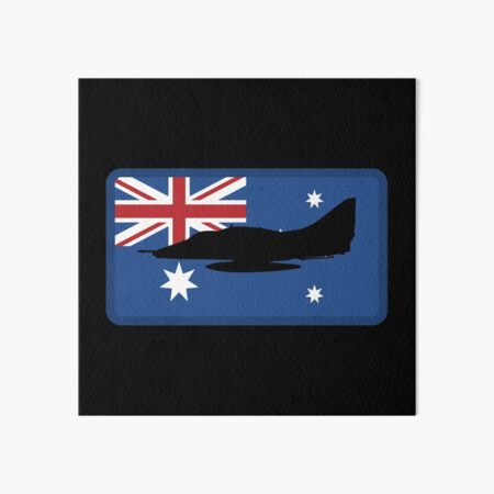 "RAAF A-4 Skyhawk" Art Board Print for Sale by StrongVlad | Redbubble