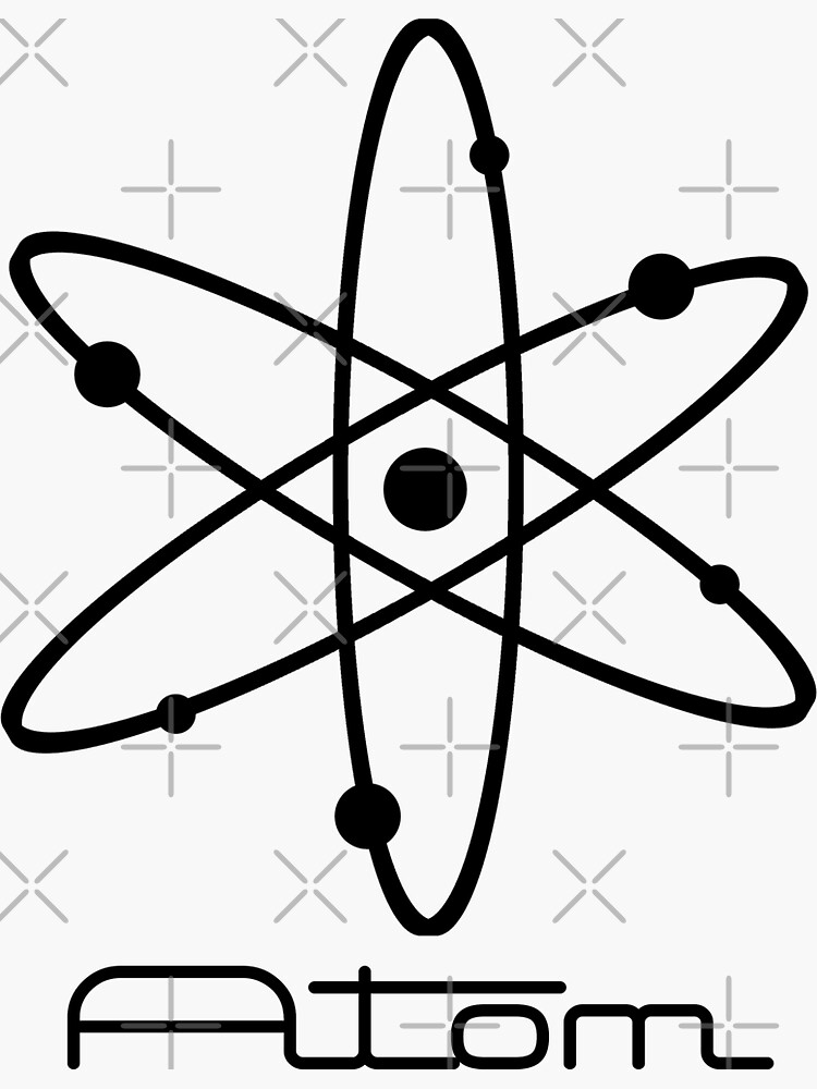 "Atom Classic Designs ready for your Style." Sticker for Sale by leogab ...