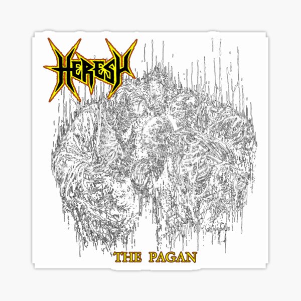 "Great Heresy Destroyed Merch" Sticker for Sale by edramin24 | Redbubble