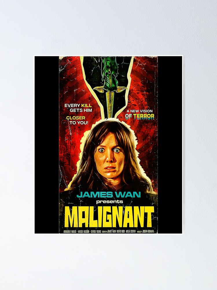 "Malignant poster horror movie " Poster for Sale by shoalsweatpants ...