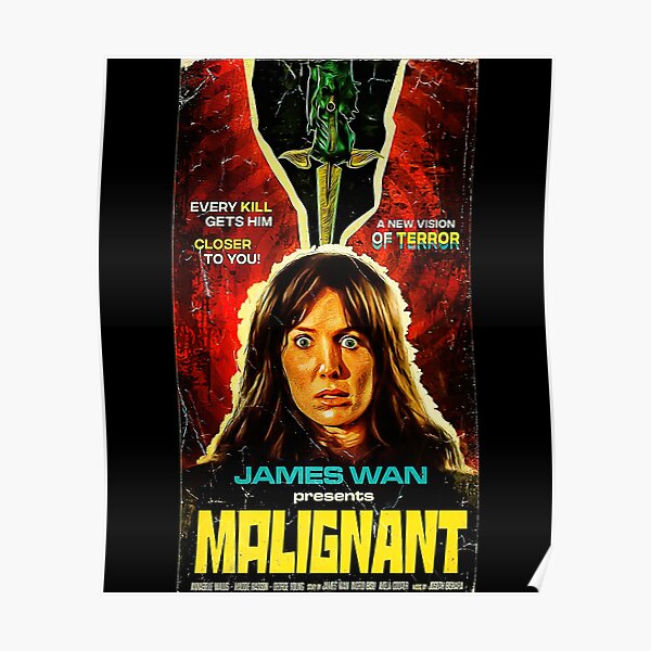 "Malignant poster horror movie " Poster for Sale by shoalsweatpants ...