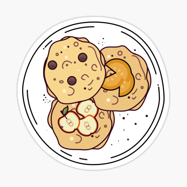 "Sunday Brunch Cookie Sticker" Sticker for Sale by burakgulnar | Redbubble
