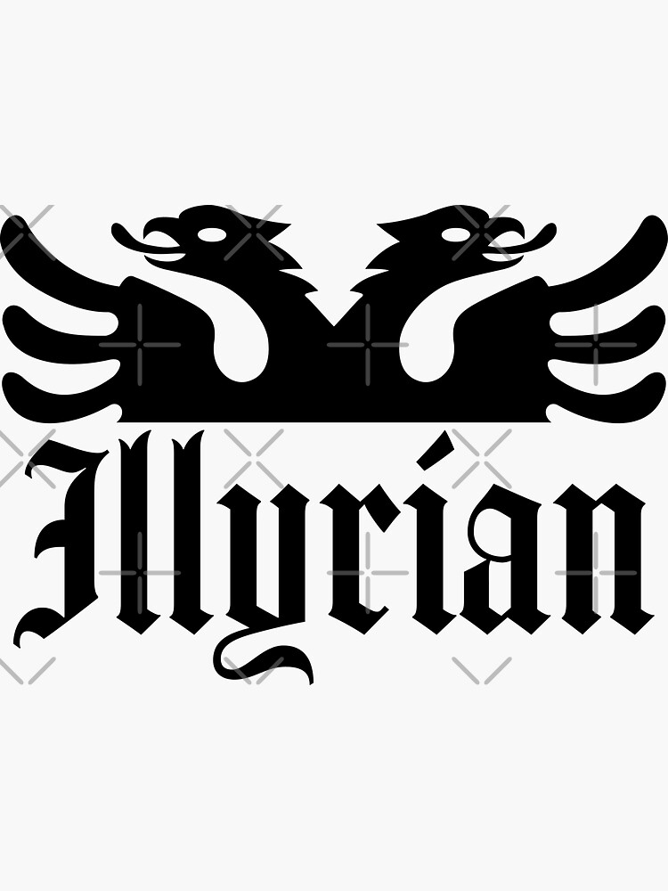 "Illyrian Eagle" Sticker von Shqip-Shirt | Redbubble