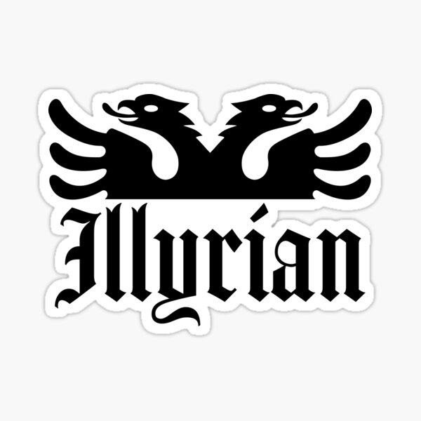 "Illyrian Eagle" Sticker von Shqip-Shirt | Redbubble