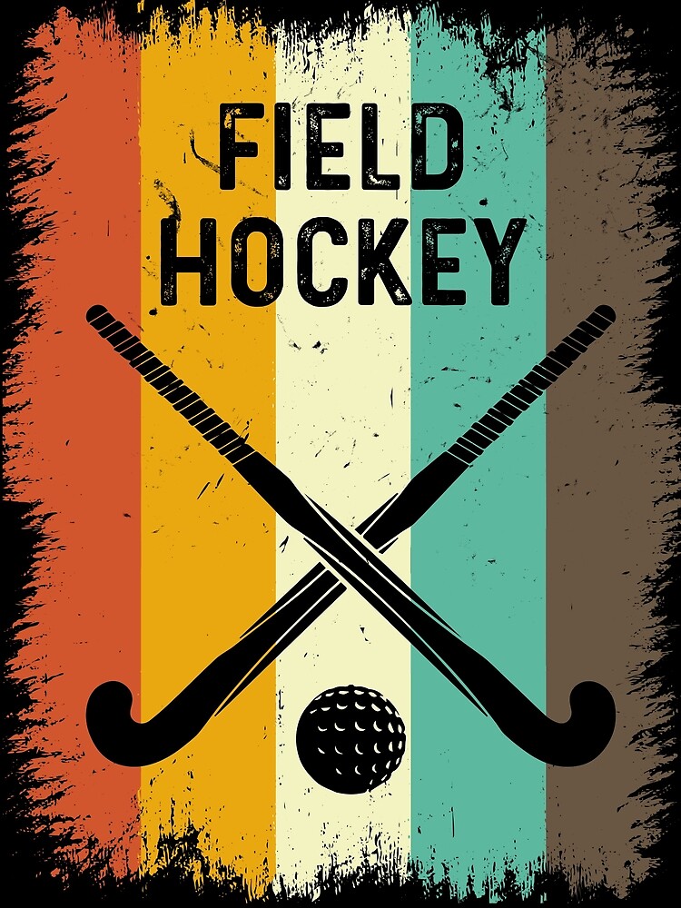 Retro Field Hockey Art Prints for Sale | Redbubble