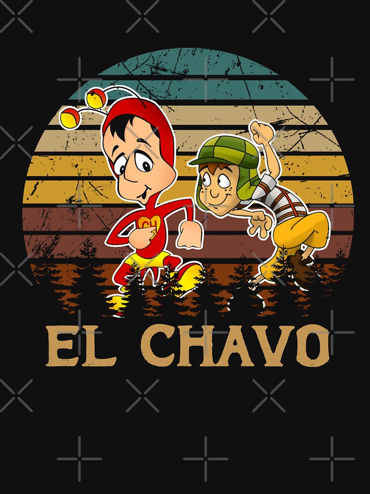 "Vintage El Chavo del Ocho TV Series Characters Art" T-shirt for Sale ...