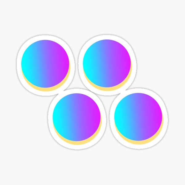 "Dissipate Moon Series 3" Sticker for Sale by icostaf86 | Redbubble