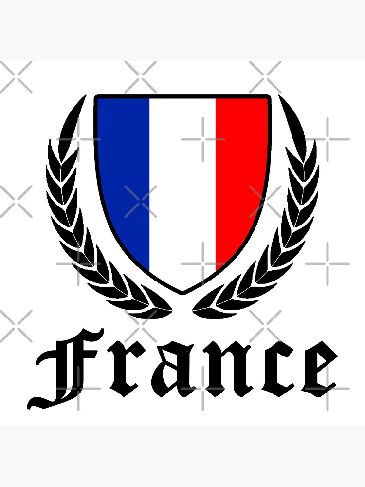 "France Crest" Poster for Sale by ForzaDesigns | Redbubble