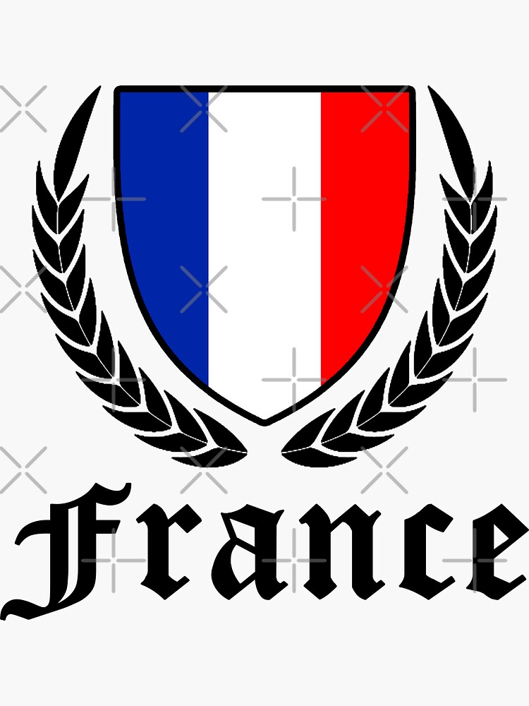 "France Crest" Sticker for Sale by ForzaDesigns | Redbubble