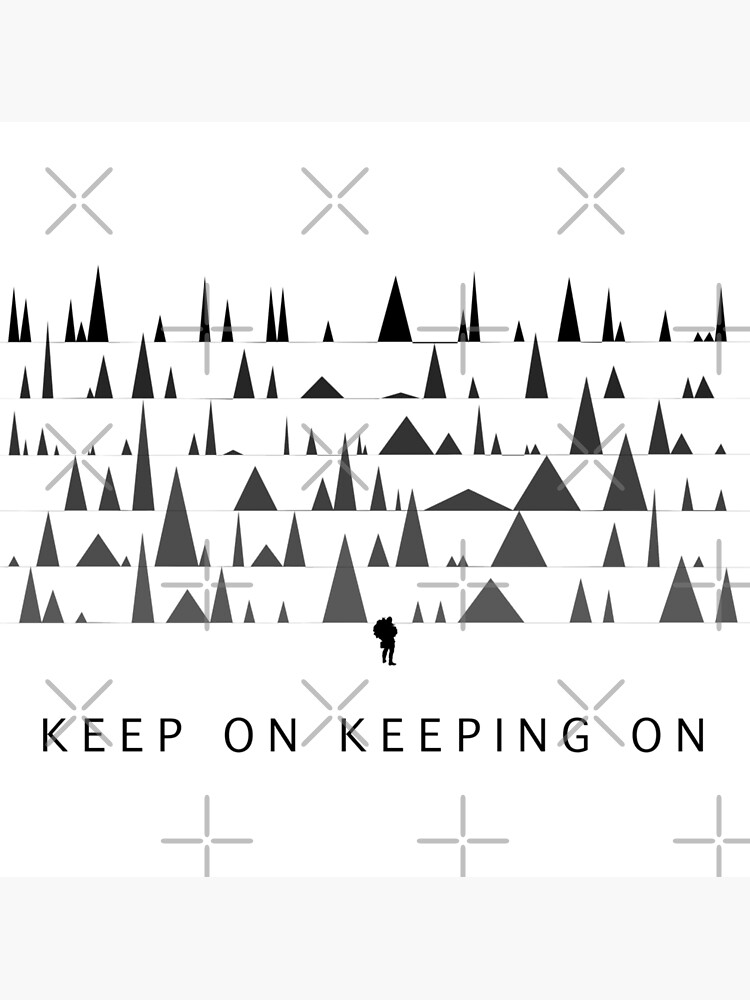 "Death Stranding Keep On Keeping On" Poster for Sale by UpNorthArts ...