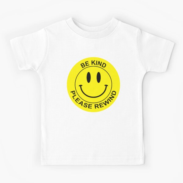 "Be Kind Rewind Smiley // VHS 80s Nostalgia" Kids T-Shirt for Sale by ...