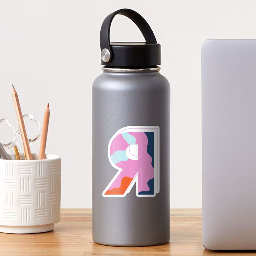 "Backwards letter - letter R illustration edition 2 colorful design ...