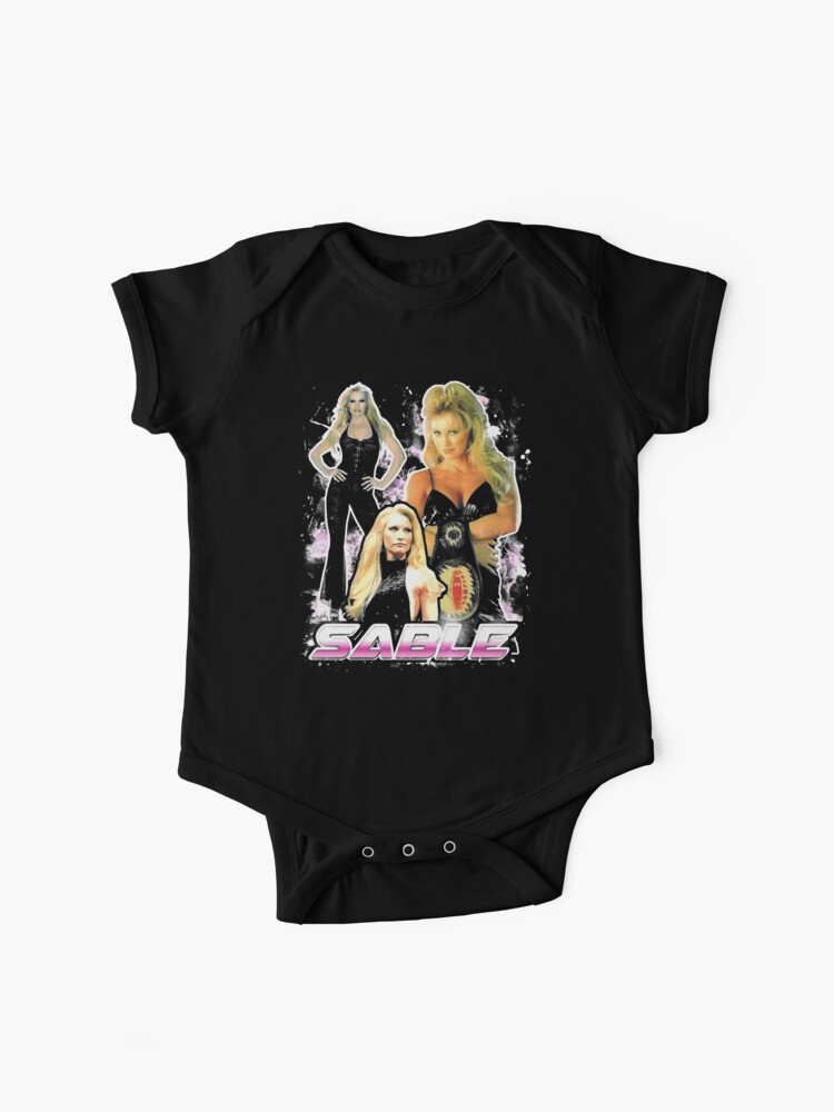 "Vintage Inspired Wwe Diva Sable Wrestling" Baby One-Piece for Sale by ...