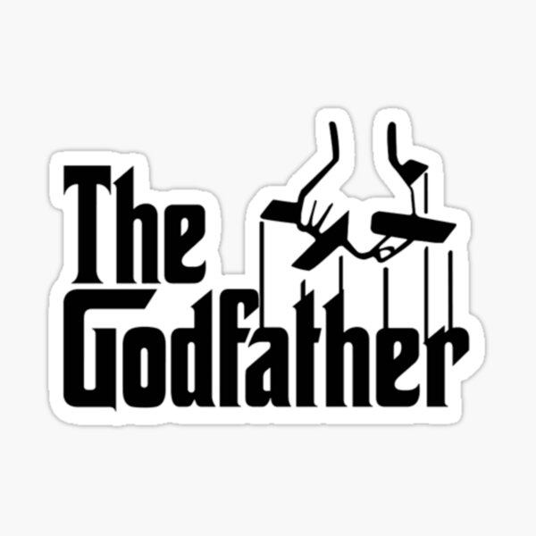 "THE GODFATHER" Sticker by RAYJAY2005 | Redbubble