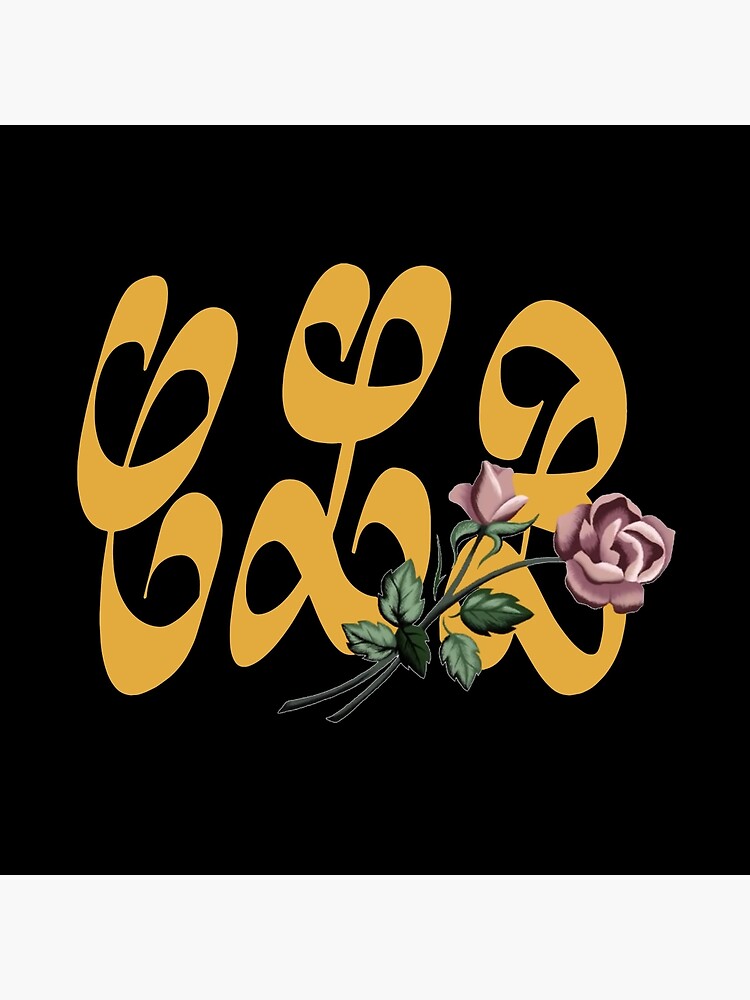 "Certified Lover Boy - Drake (CLB Rose Motif Logo on Black)" Art Board ...