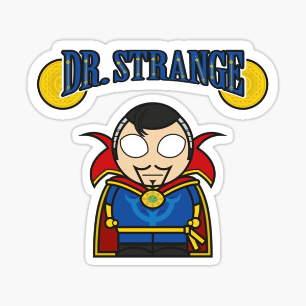 "Dr. Strange" Sticker for Sale by mob73design | Redbubble