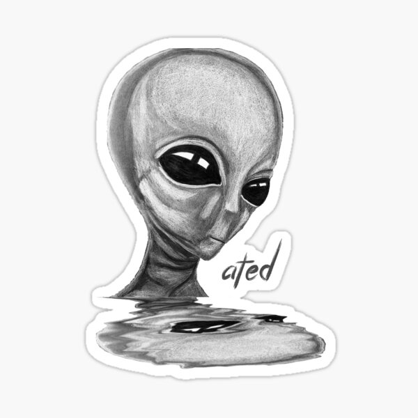 "Alienated" Sticker for Sale by MuralDreams | Redbubble