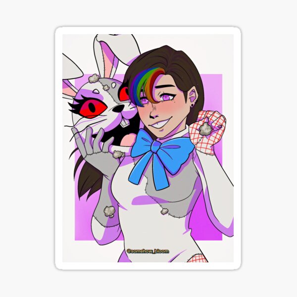 "Vanny (fnaf)" Sticker for Sale by somehowbloom00 | Redbubble