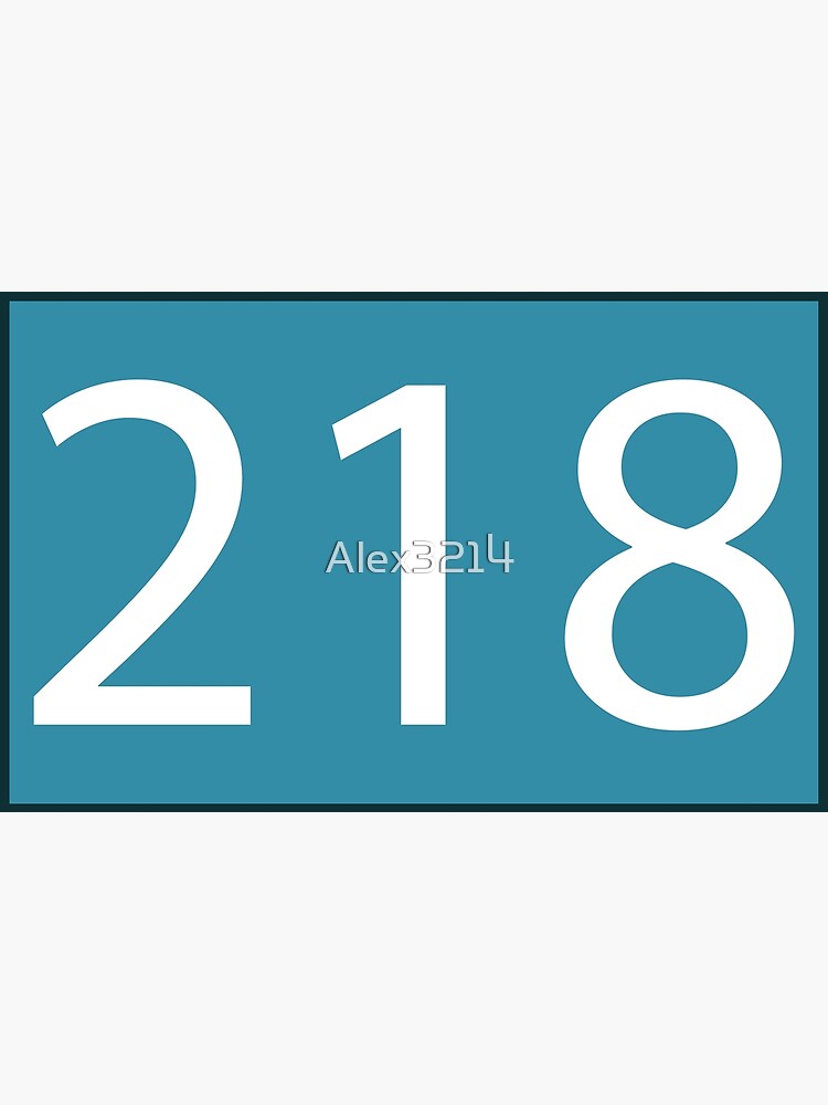 "Squid game number 218 logo *ULTRA HIGH QUALITY*" Poster by Alex3214 ...