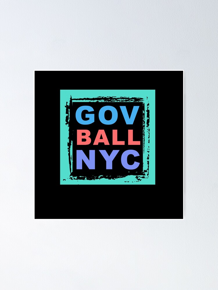 "Governors Ball Logo" Poster for Sale by damithez | Redbubble