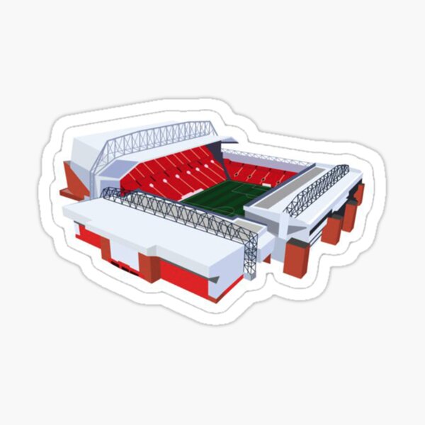"Anfield Lfc Stadium" Sticker for Sale by Ninetyplusink | Redbubble