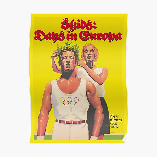 "The Skids - Days In Europa - Poster" Poster for Sale by BristolHummm ...