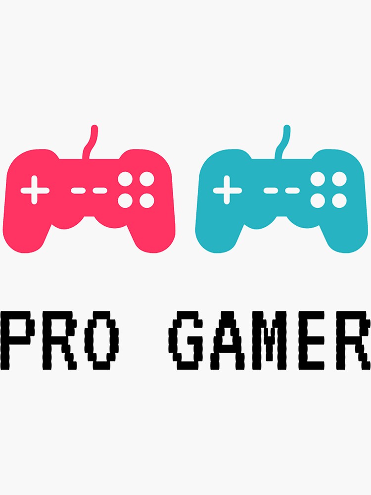 "Pro Gamer" Sticker for Sale by MrsBotha | Redbubble