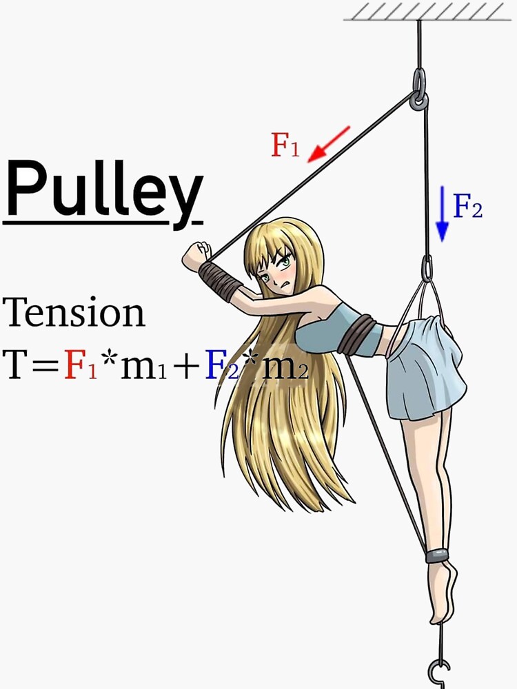 "Pulley" Sticker by Hawkinsn | Redbubble