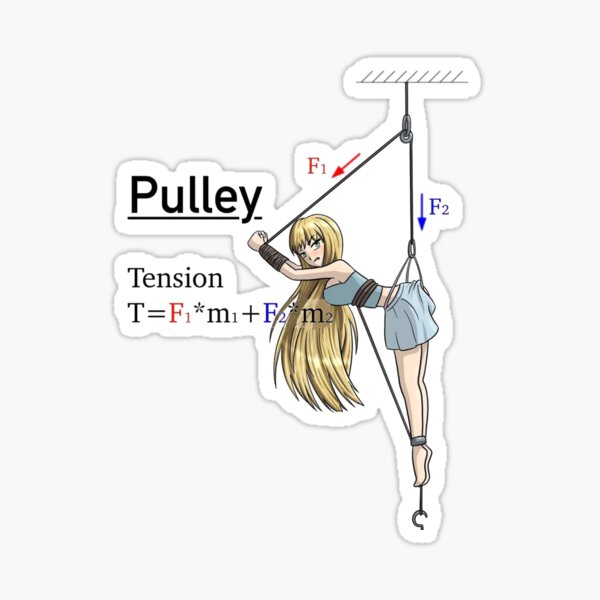 "Pulley" Sticker by Hawkinsn | Redbubble