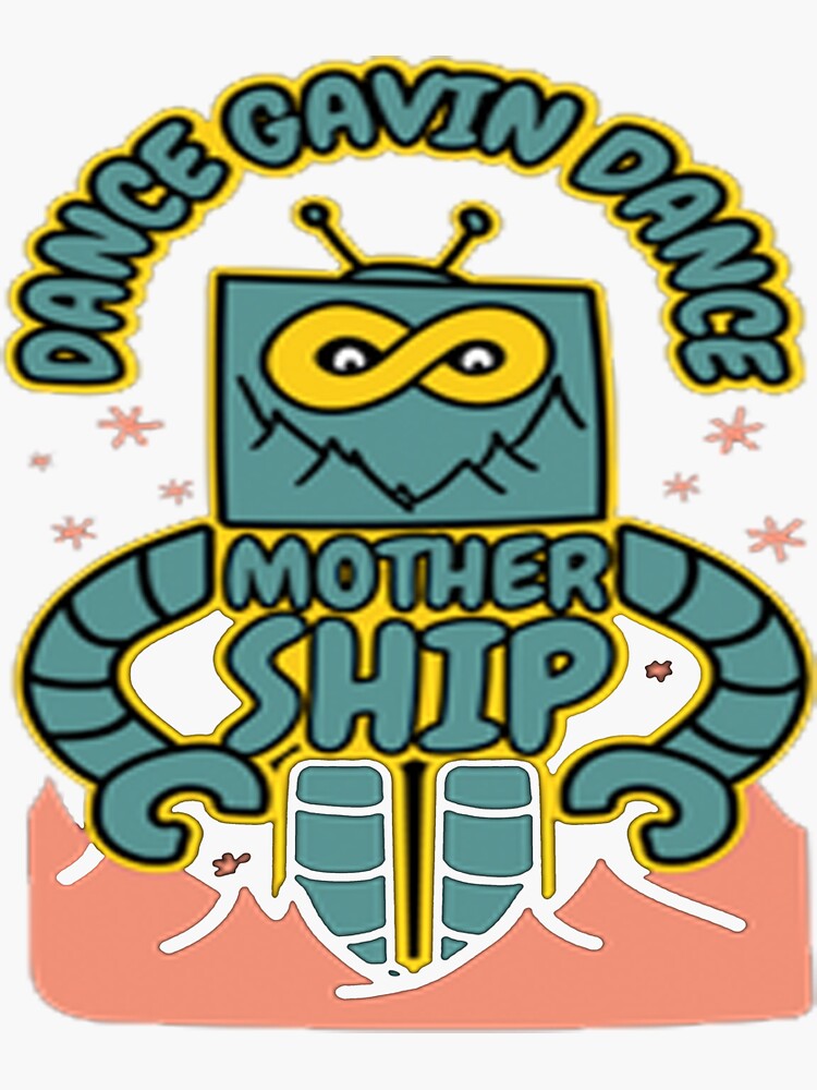 "dance gavin dance merch - Mothership - dance gavin dance" Sticker for ...