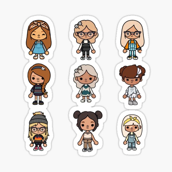 "Toca Boca" Sticker for Sale by Gamehamza | Redbubble