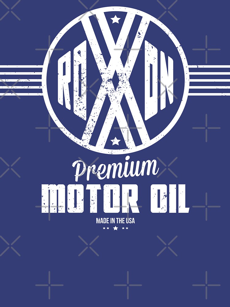 "Roxxon Premium Motor Oil (Aged look)" T-shirt for Sale by KRDesign ...