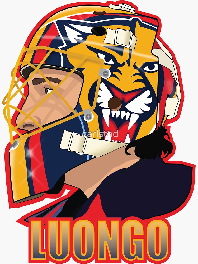 "Classic Goalies - Roberto Luongo" Sticker for Sale by carlstad | Redbubble