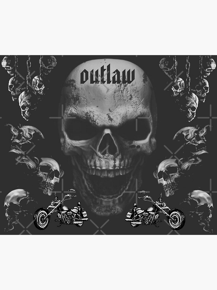 "Outlaws" Sticker for Sale by Daviscoatings | Redbubble