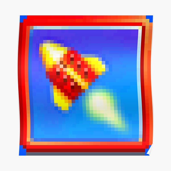 "Missile Sprite" Poster for Sale by SpriteGuy95 | Redbubble