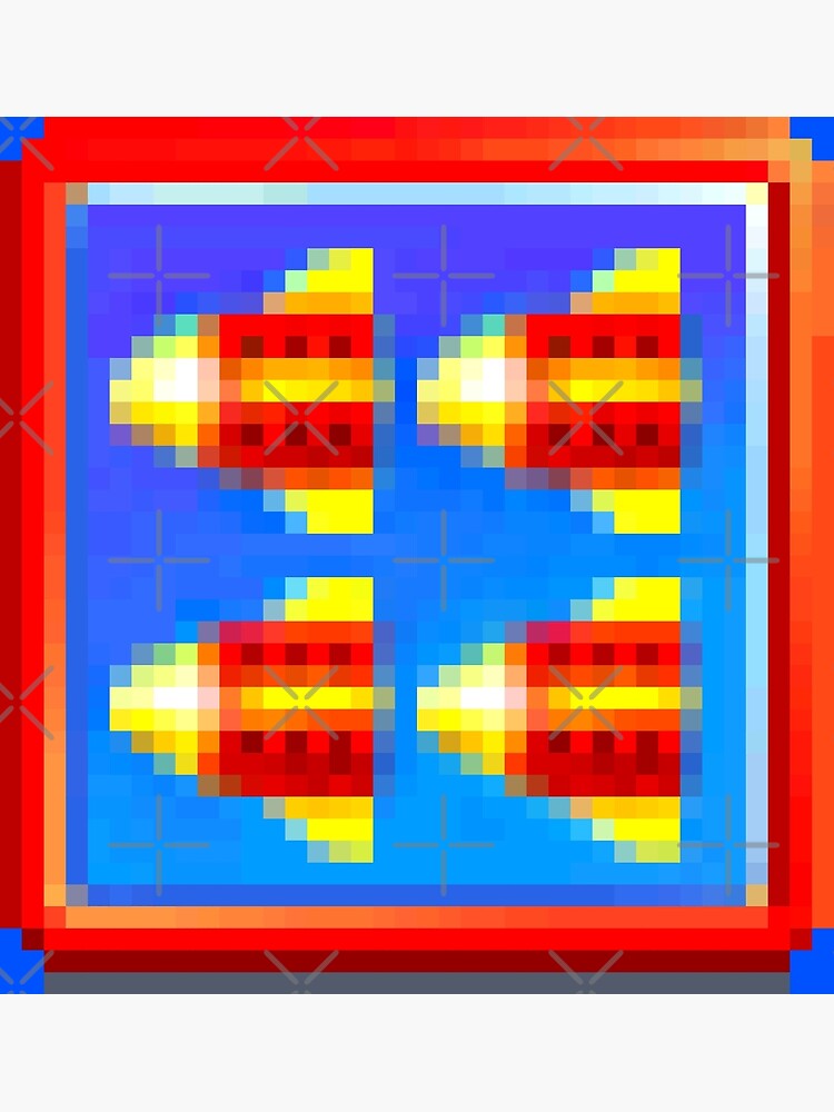 "Pack of Ten Missiles Sprite" Art Print for Sale by SpriteGuy95 | Redbubble