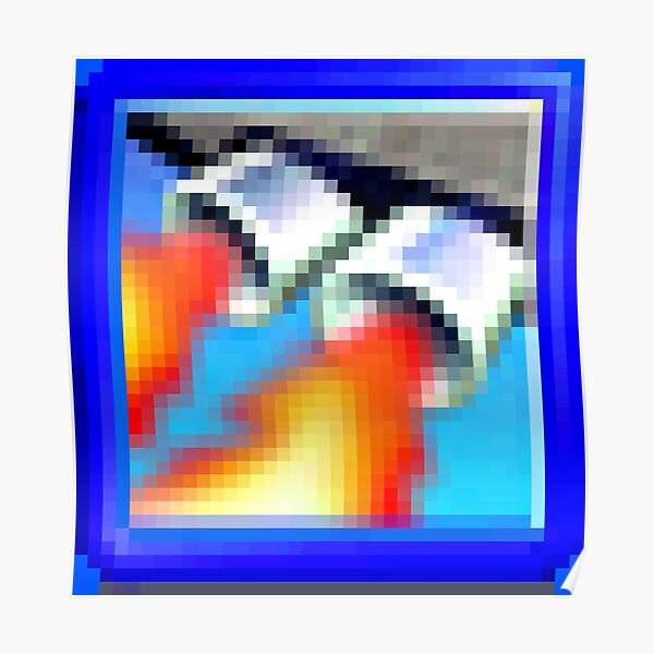 "Orange Boost Sprite" Poster by SpriteGuy95 | Redbubble