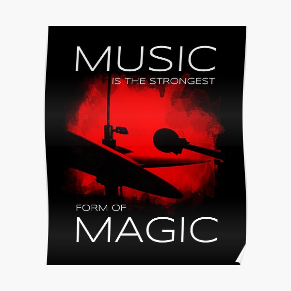 "Music Magic" Poster for Sale by Smoke-Screen- | Redbubble
