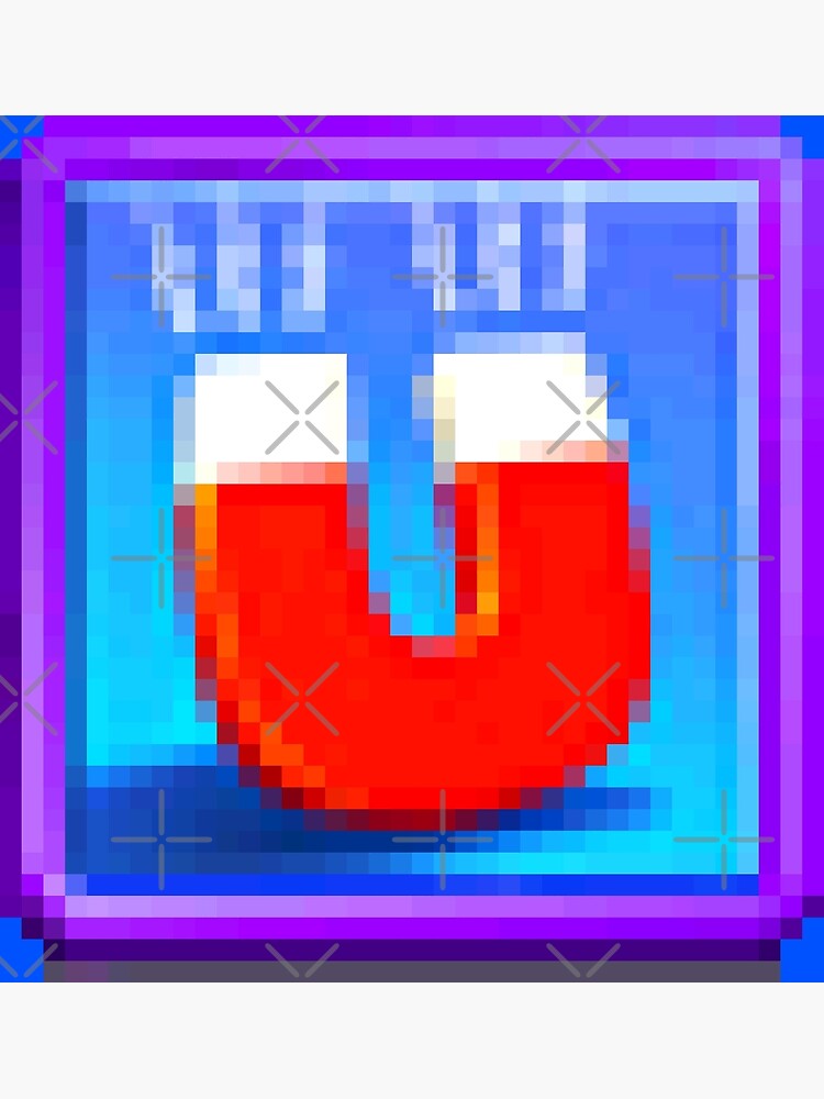 "Red Magnet Sprite" Poster for Sale by SpriteGuy95 | Redbubble