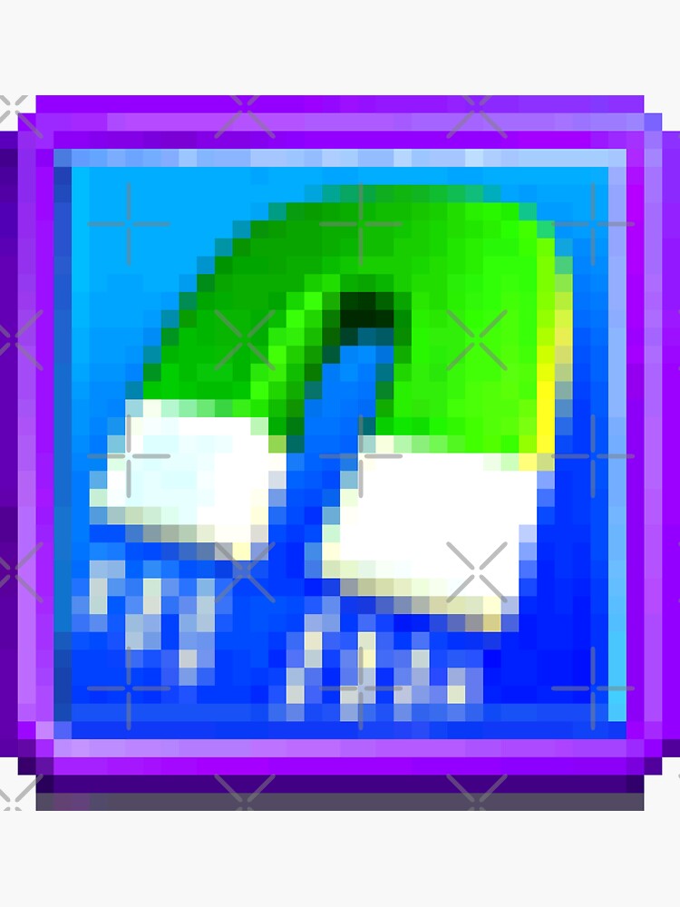 "Green Magnet Sprite" Sticker by SpriteGuy95 | Redbubble