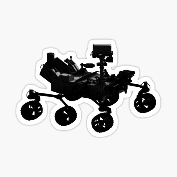 "Curiosity Mars Rover" Sticker for Sale by mthierst | Redbubble