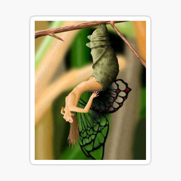 "Transformation" Sticker for Sale by Arknoid53 | Redbubble