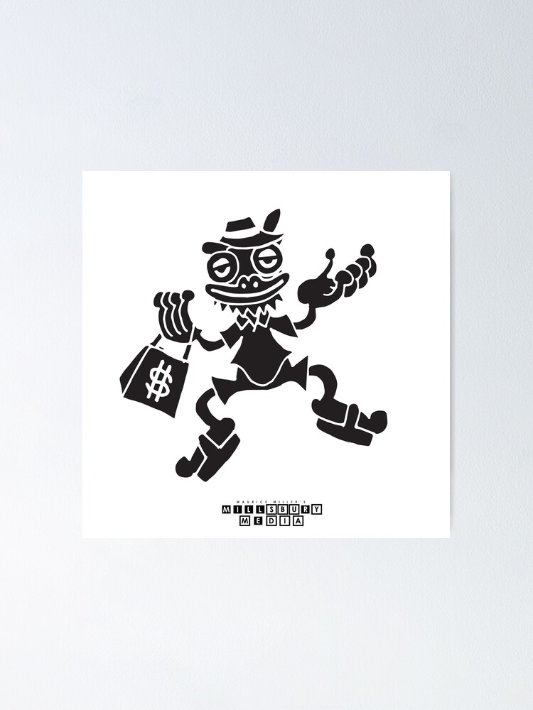 "Fleamarket Rap? - Parappa The Rapper Inspired" Poster for Sale by ...