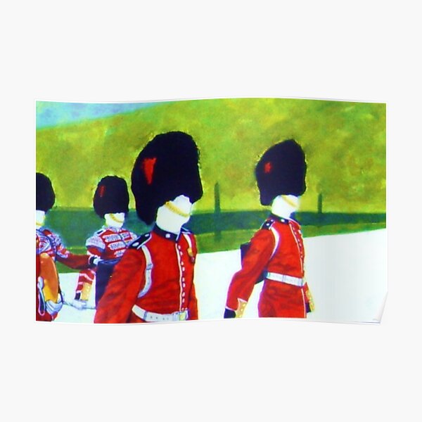 "Those Redcoats" Poster for Sale by mrHydeArt | Redbubble