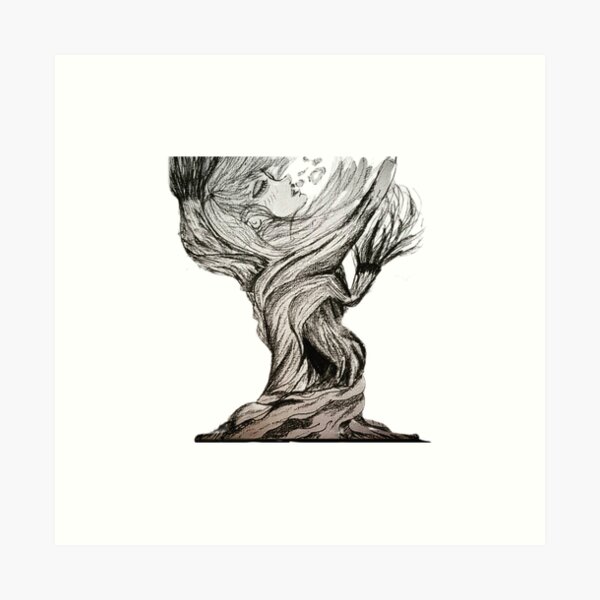 "The trees are drowning. " Art Print by TheOddity | Redbubble