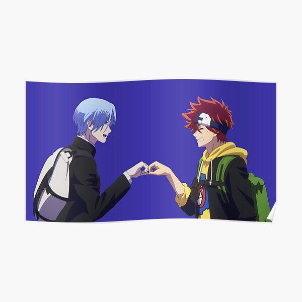 "Reki and Langa Infinity Fist Bump" Poster by FlimJim123 | Redbubble