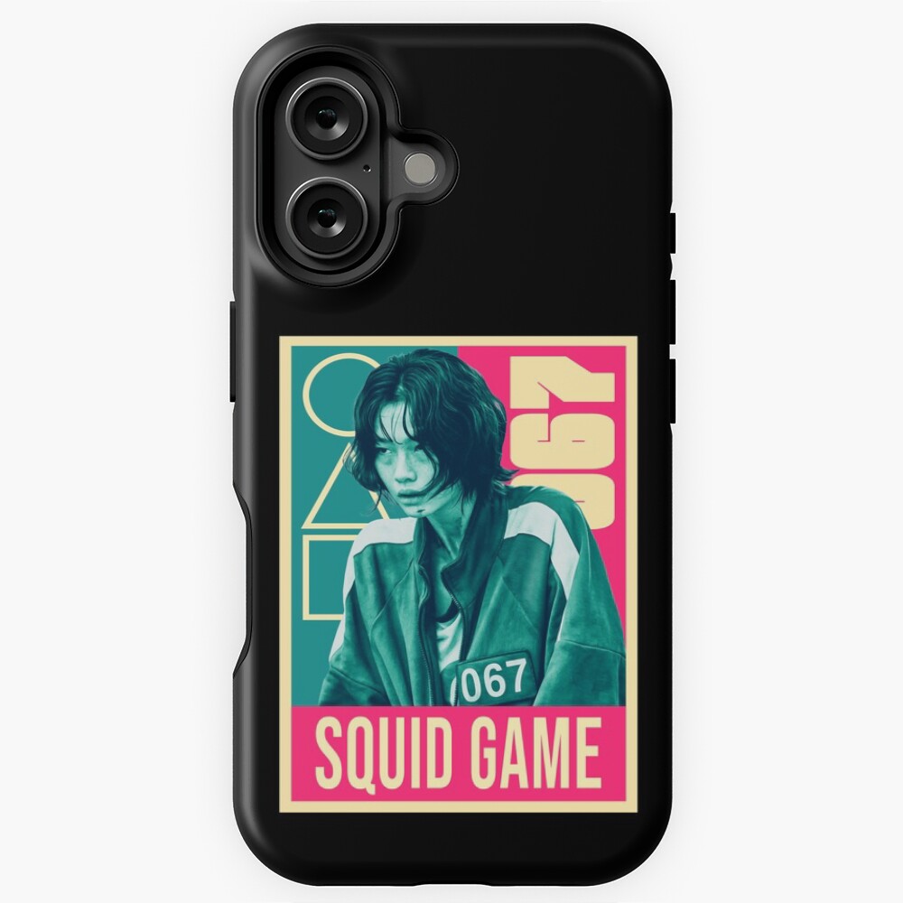 "Squid game Player 067" Sticker for Sale by ActiveNerd | Redbubble