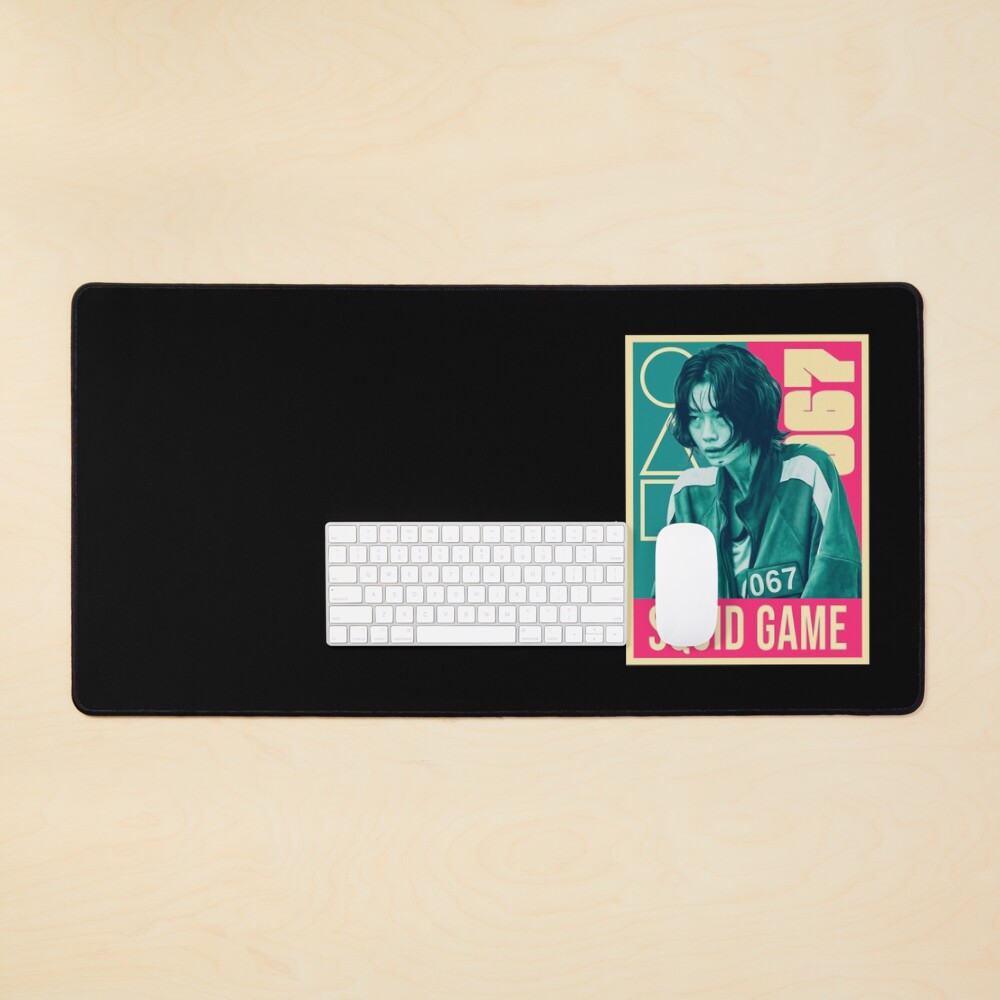 "Squid game Player 067" Sticker for Sale by ActiveNerd | Redbubble