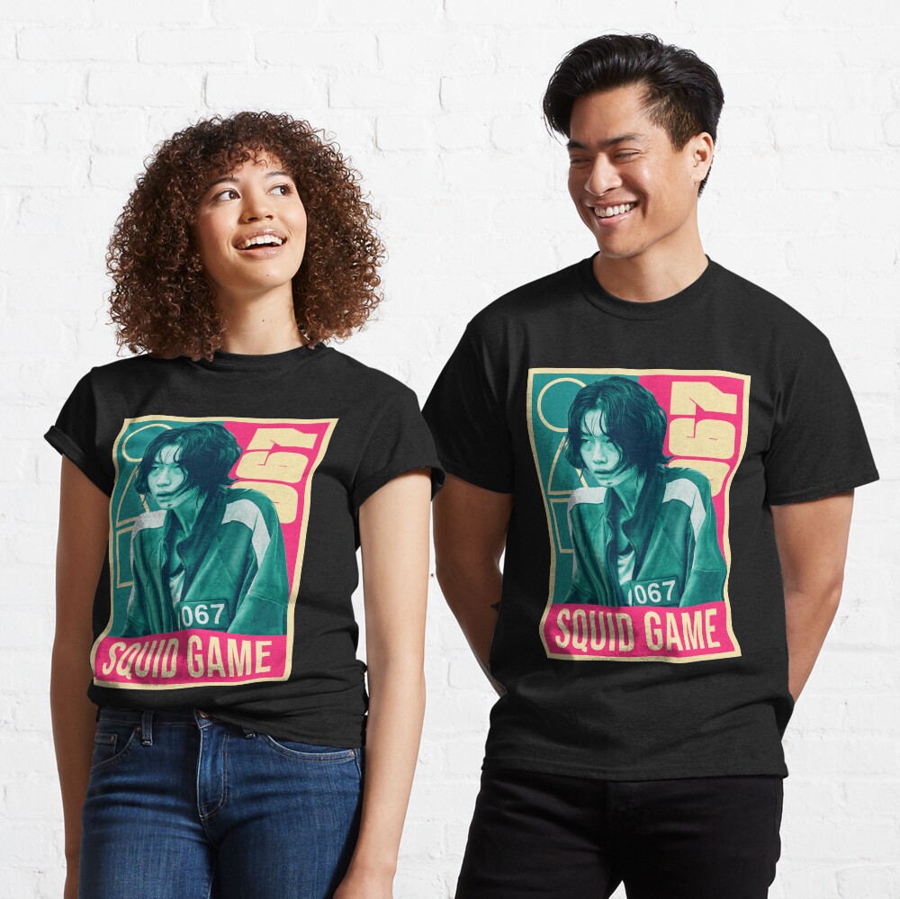 "Squid game Player 067" Sticker for Sale by ActiveNerd | Redbubble