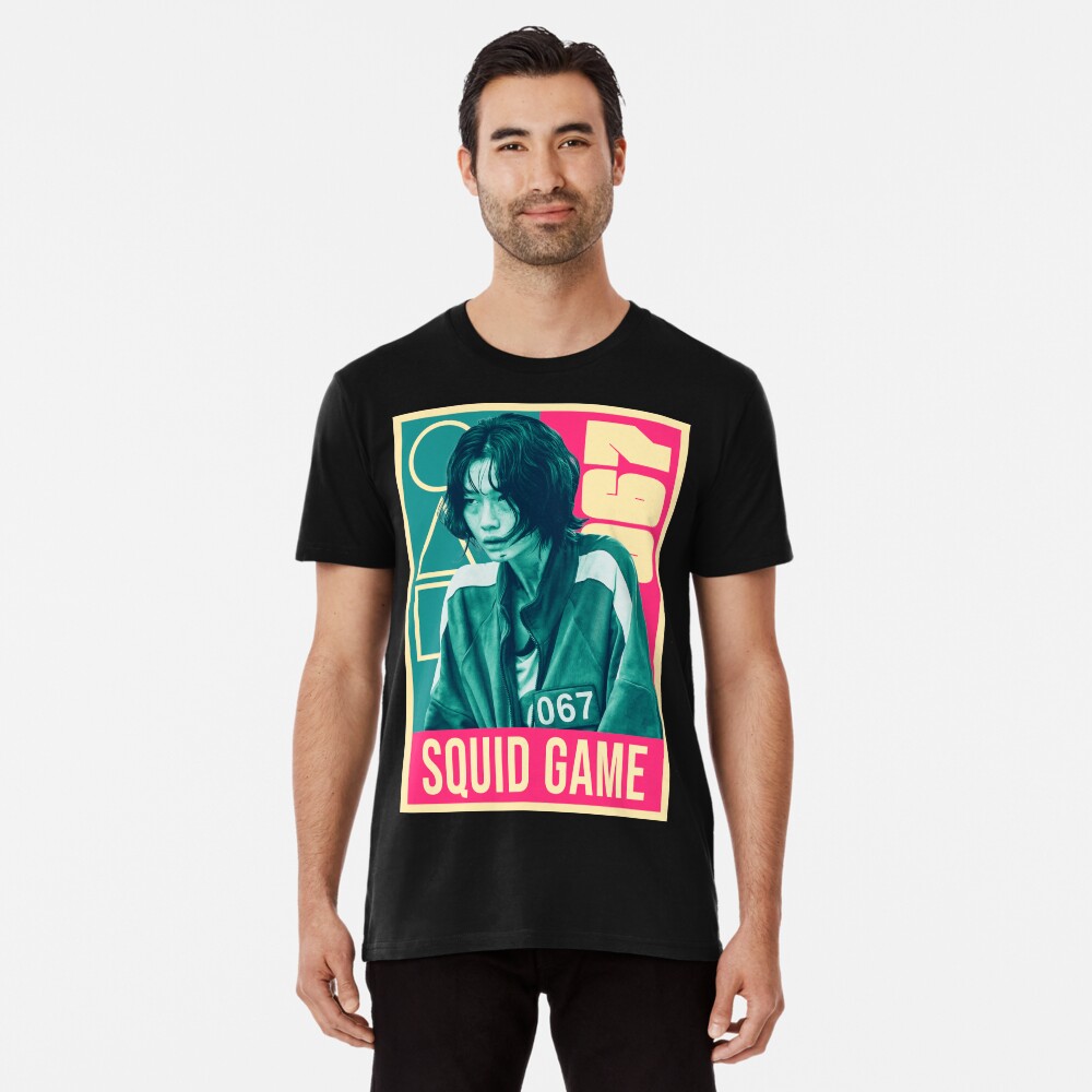 "Squid game Player 067" Sticker for Sale by ActiveNerd | Redbubble